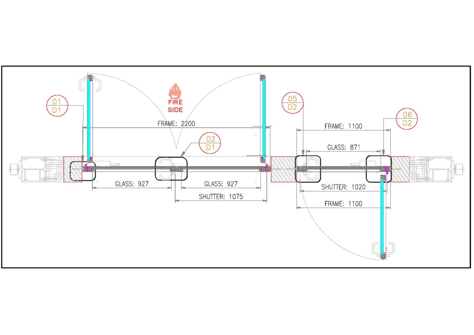 Fire Resistance & Direction of Fire: the guidance