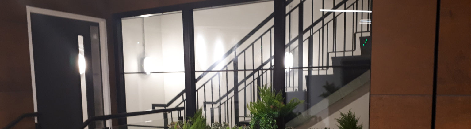 Optima Technishield 110 Fire Glass Partitions for Offices